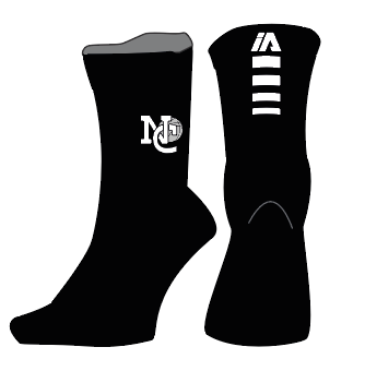National Champs Pro Tech Socks 'NC Logo' - Black/Black/White – Aussie ...
