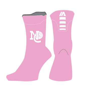 Pro Tech Socks 'NC Logo' - Pink/Pink/White – Aussie Basketball Store